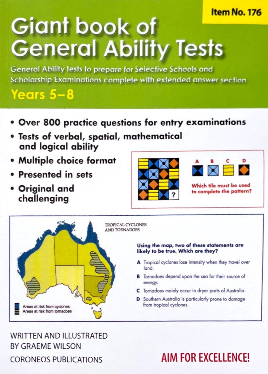 Giant Book of General Ability Tests Years 5-8 (Basic Skills No. 176 ...