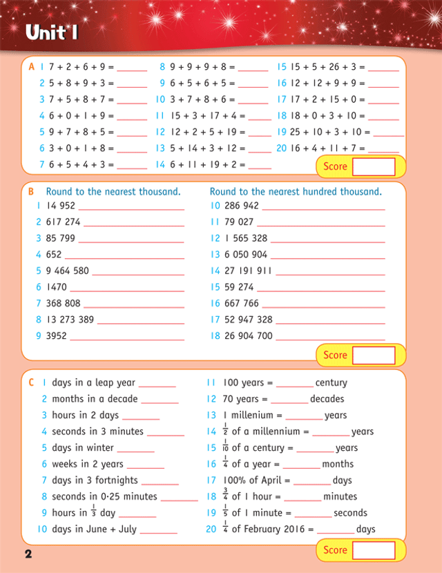 Targeting Mental Maths Year 6 - Australian Curriculum Edition | JINLING ...
