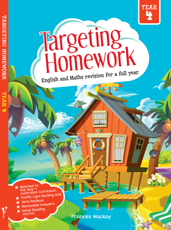 Targeting Homework Activity Book Year 4 | JINLING EDUCATION