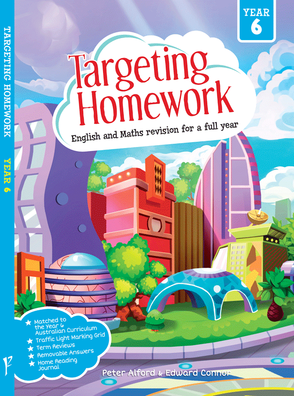 Targeting Homework Activity Book Year 6 | JINLING EDUCATION